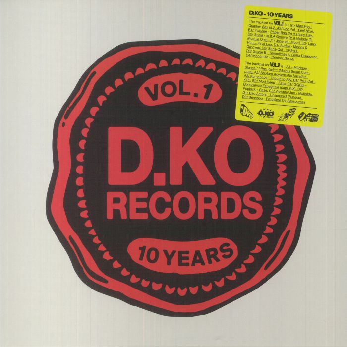 VARIOUS - DKO 10 Years Vol 1 Vinyl at Juno Records.