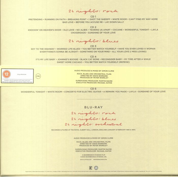 Eric CLAPTON - The Definitive 24 Nights (Deluxe Edition) CD at Juno Records.