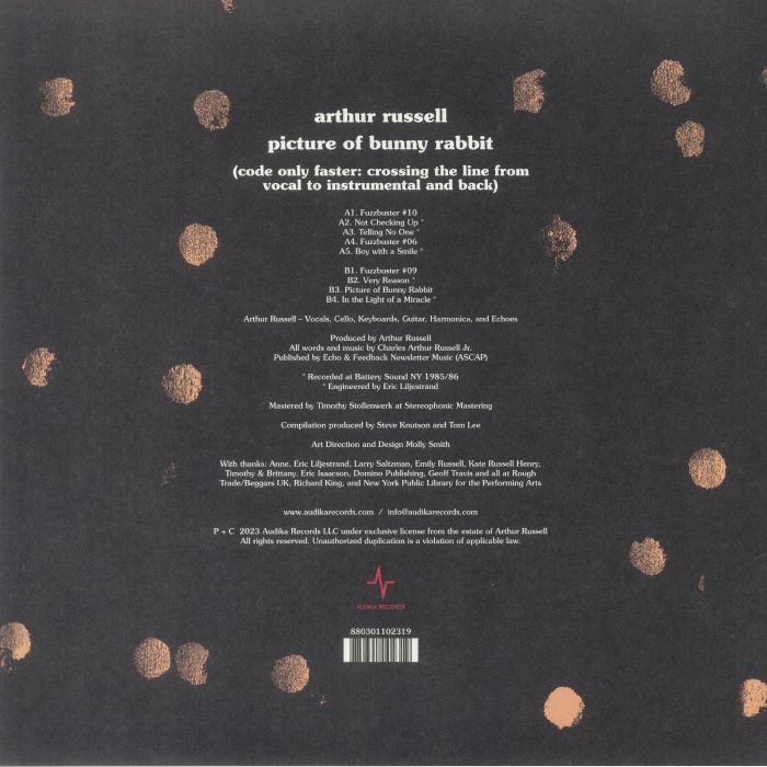 Arthur RUSSELL - Picture Of Bunny Rabbit Vinyl at Juno Records.