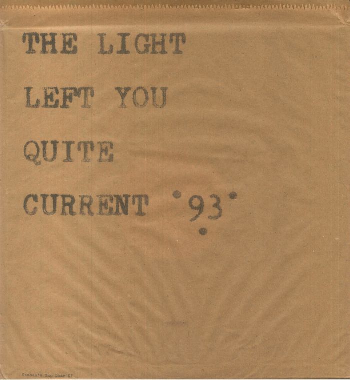 CURRENT 93 - The Light Left You Quite Vinyl at Juno Records.