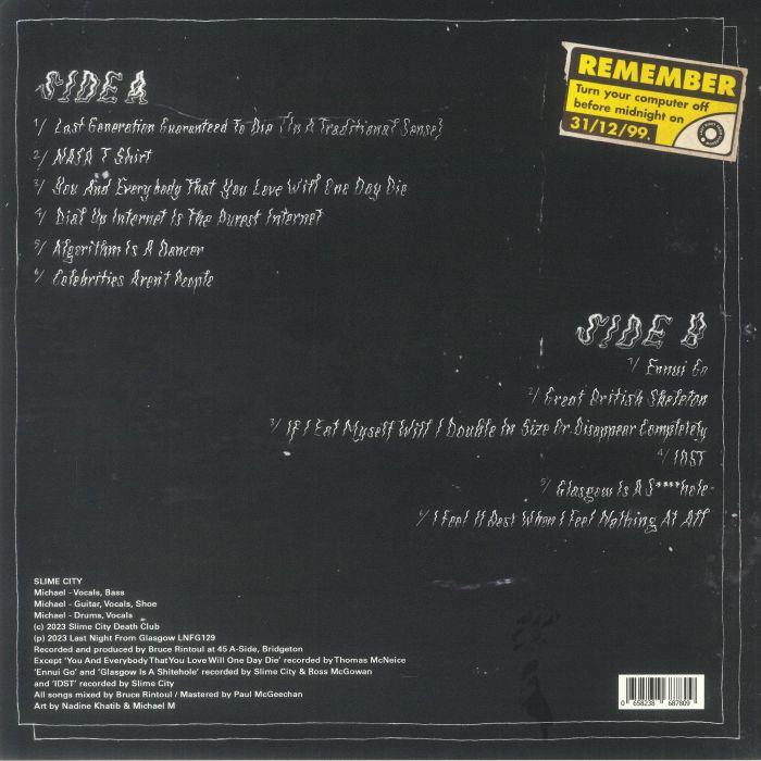 SLIME CITY - Death Club Vinyl at Juno Records.