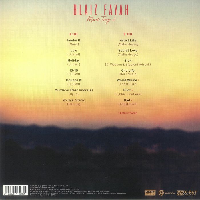 BLAIZ FAYAH - Mad Ting 2 Vinyl at Juno Records.