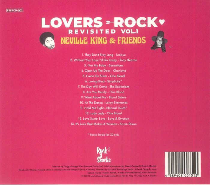 Neville KING/VARIOUS - Lovers Rock Revisited Vol 1 CD at Juno Records.
