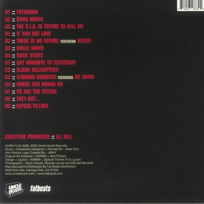 NON PHIXION - The Future Is Now (Acappellas) (20th Anniversary Edition ...