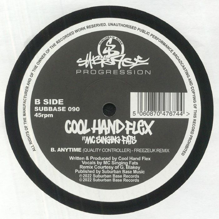 COOL HAND FLEX - Anytime (Quality Controller) Vinyl at Juno Records.