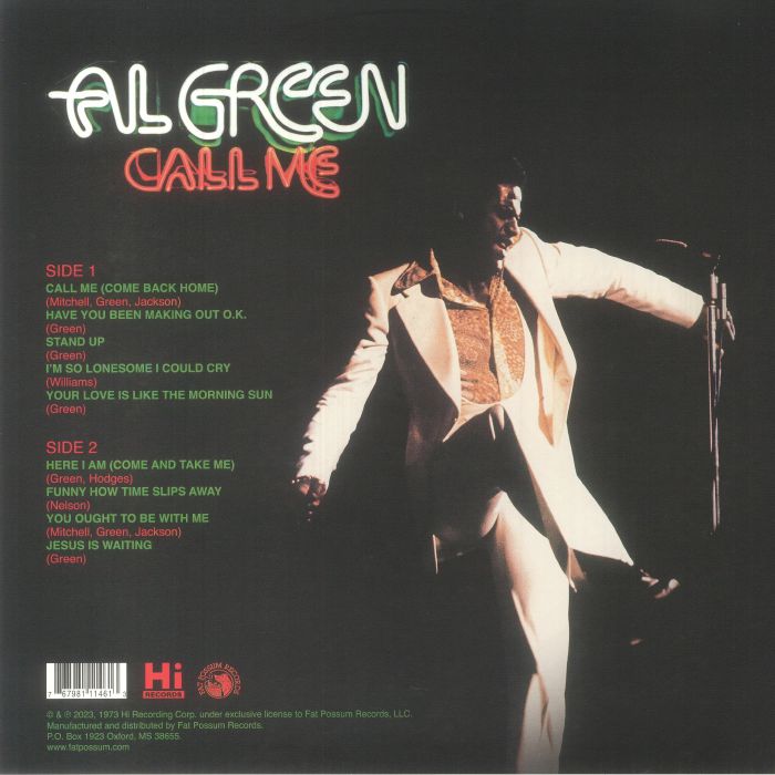 Al GREEN - Call Me Vinyl at Juno Records.