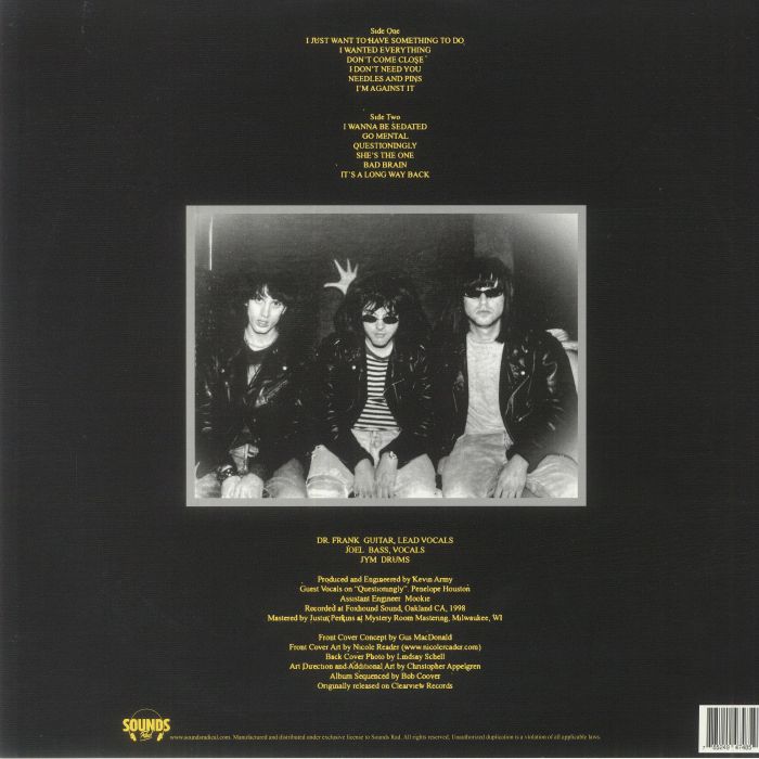 The MR T EXPERIENCE - Road To Ruin (Indie Exclusive) Vinyl at Juno Records.