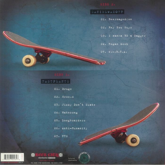 FASTPLANTS/DANIEL WAX OFF - Split LP Vinyl at Juno Records.