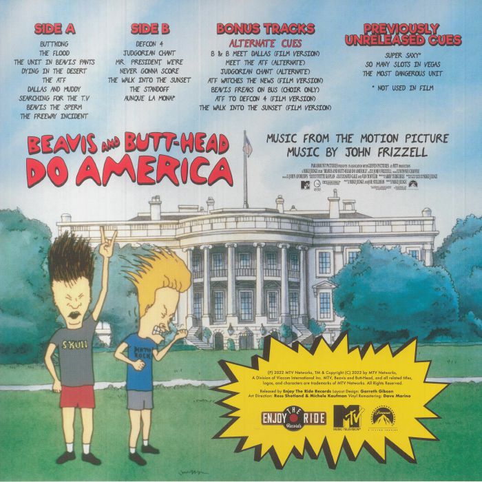 John FRIZZELL - Beavis & Butthead Do America (Soundtrack) Vinyl at Juno ...