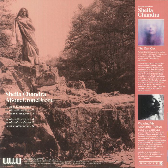 Sheila CHANDRA - ABoneCroneDrone Vinyl at Juno Records.