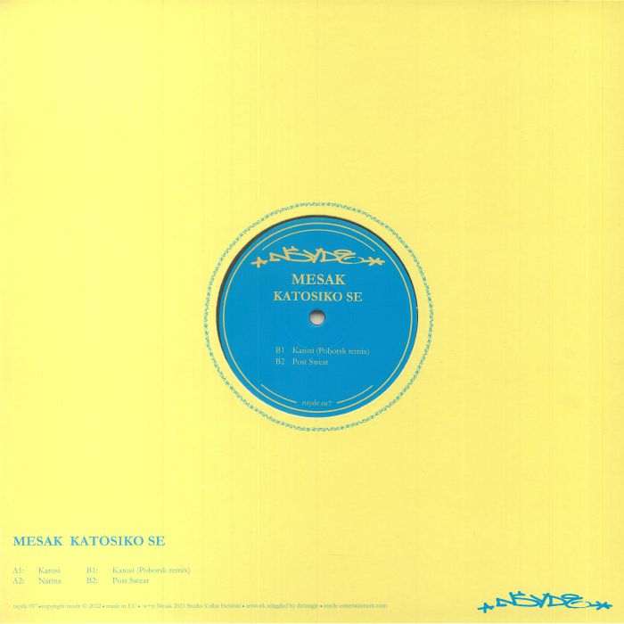 MESAK - Katosiko Se Vinyl at Juno Records.