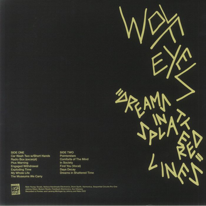 WOLF EYES - Dreams In Splattered Lines Vinyl at Juno Records.