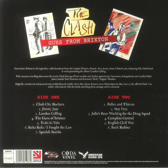 The CLASH - Guns From Brixton (reissue) Vinyl at Juno Records.