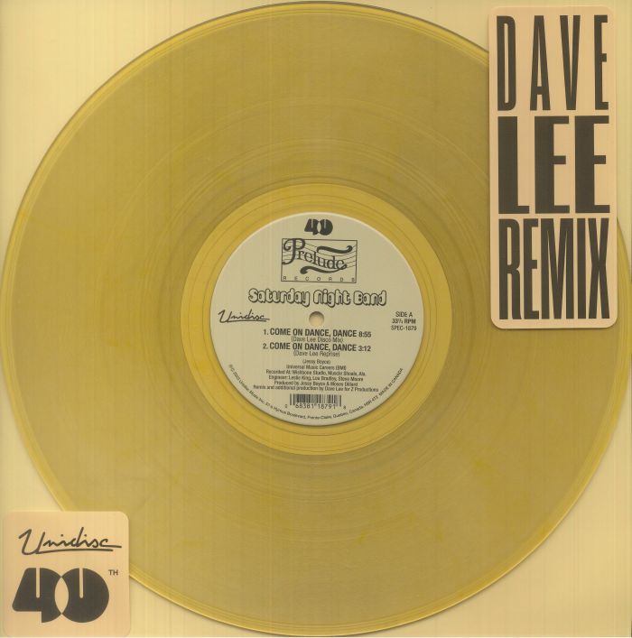SATURDAY NIGHT BAND - Come On Dance Dance Vinyl at Juno Records.