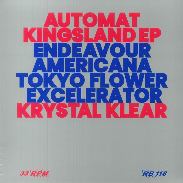 KRYSTAL KLEAR - Automat Kingsland EP Vinyl at Juno Records.
