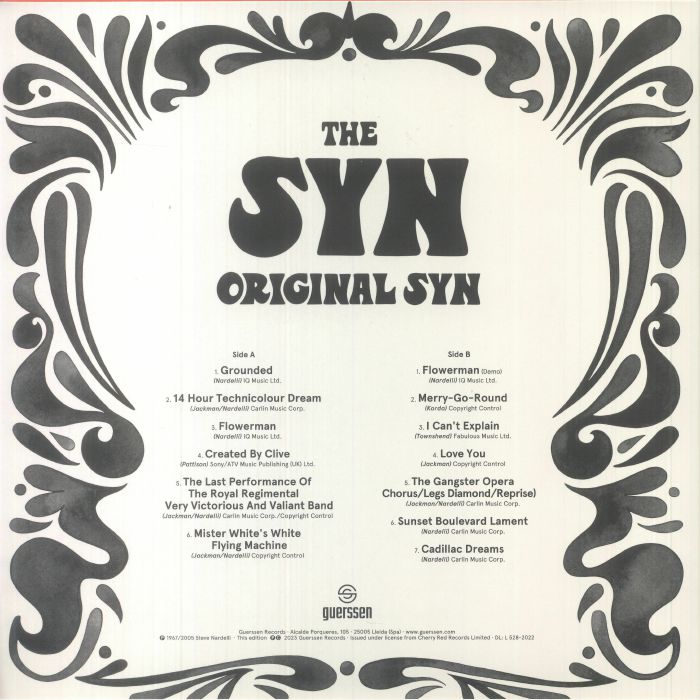 The SYN - Original Syn Vinyl at Juno Records.