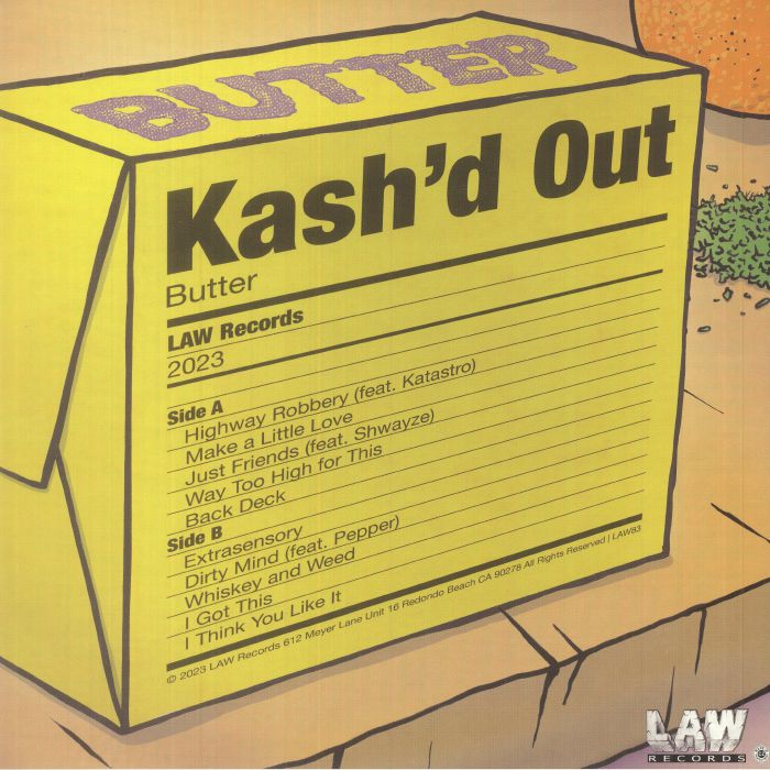 KASH D OUT - Butter Vinyl at Juno Records.