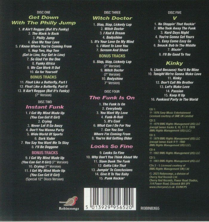 INSTANT FUNK - The Albums 1976-1983 CD at Juno Records.