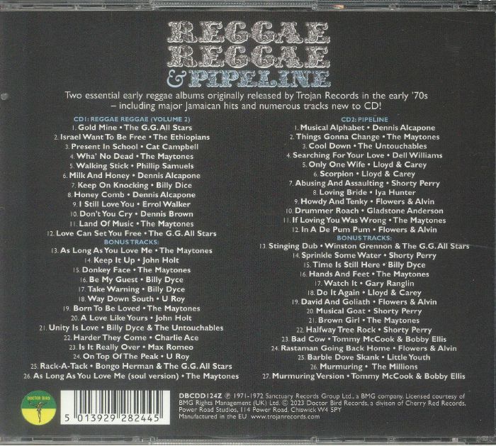 VARIOUS - Reggae Reggae & Pipeline CD at Juno Records.