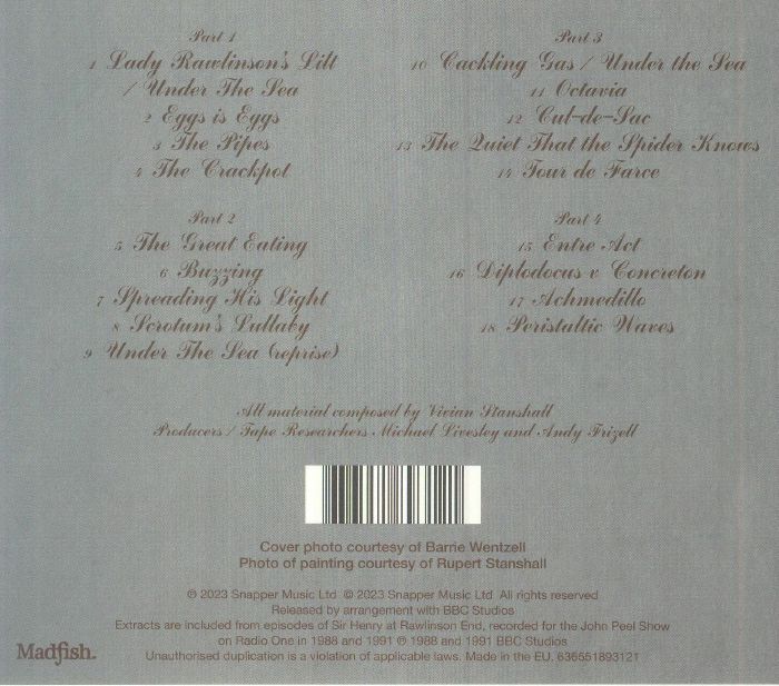 Vivian STANSHALL - Rawlinson s End CD at Juno Records.