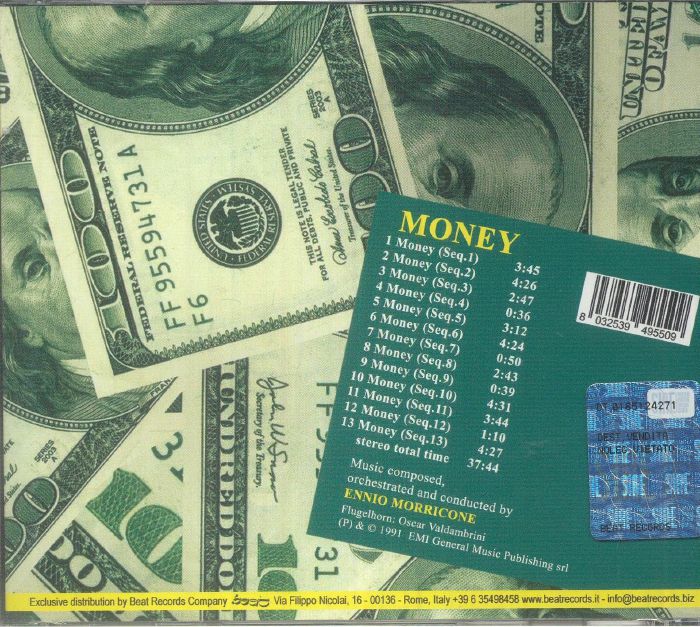 Ennio MORRICONE - Money (Soundtrack) CD at Juno Records.
