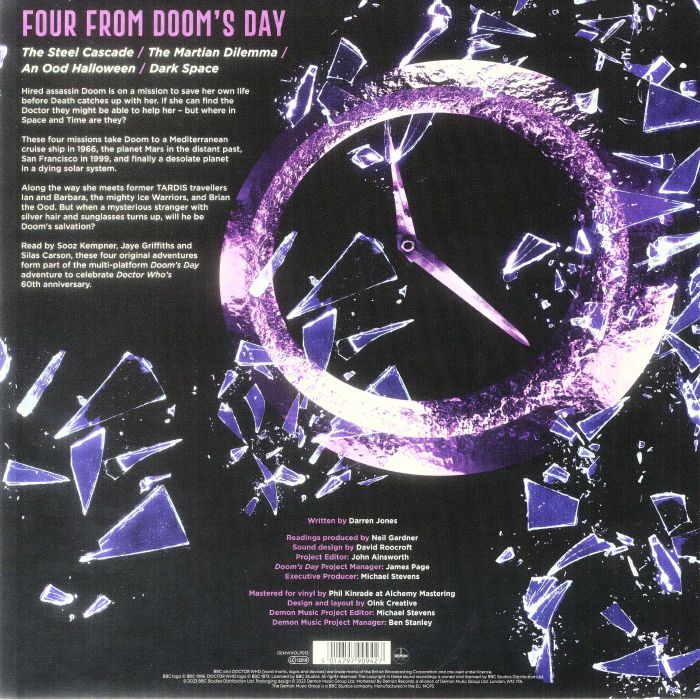 Darren JONES/SOOZ KEMPNER/JAYE GRIFFITHS/SILAS CARSON - Doctor Who ...