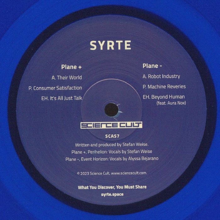 SYRTE - 396.847 Vinyl at Juno Records.