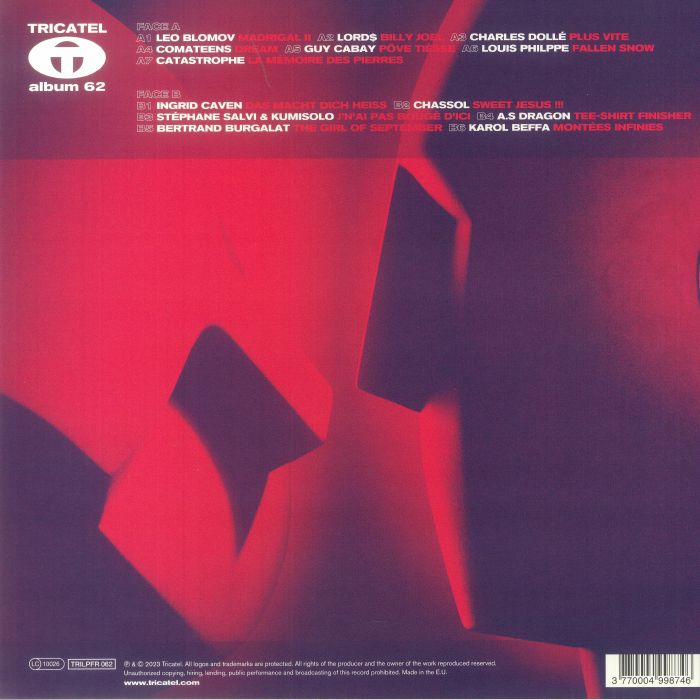 VARIOUS - Tricatel Machine Vinyl at Juno Records.