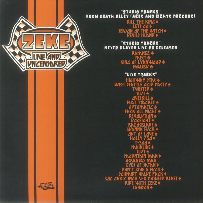 ZEKE - Live & Uncensored (reissue) Vinyl at Juno Records.