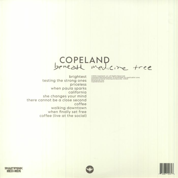 COPELAND - Beneath Medicine Tree (reissue) Vinyl at Juno Records.