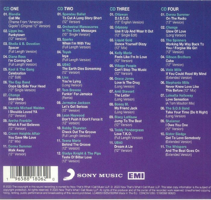 VARIOUS - NOW 12 80s: 1980 CD at Juno Records.