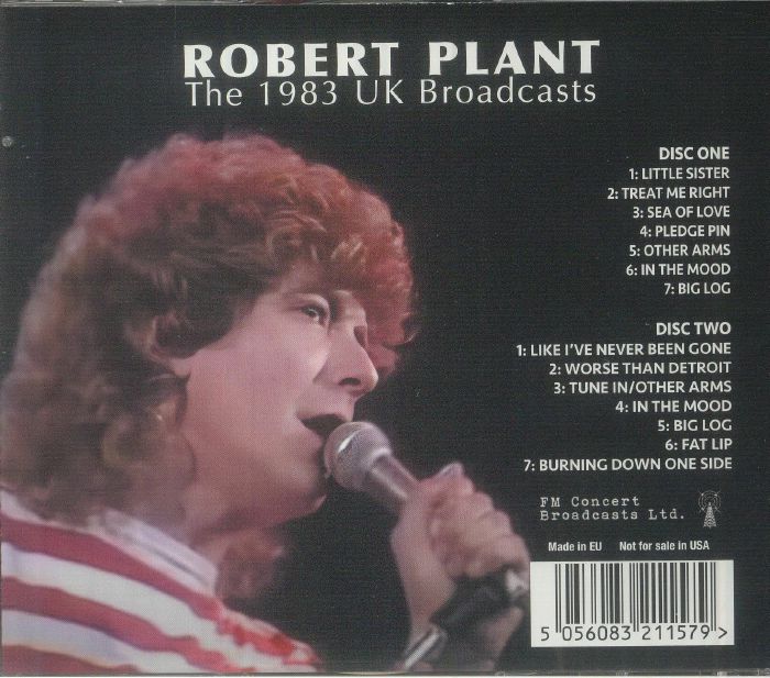 Robert PLANT - The 1983 UK Broadcasts CD at Juno Records.