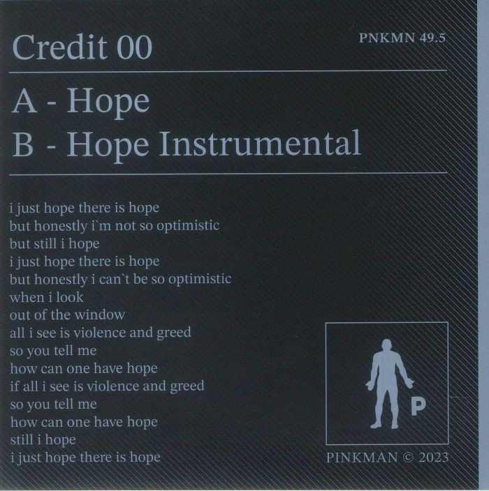 CREDIT 00 - Hope Vinyl at Juno Records.