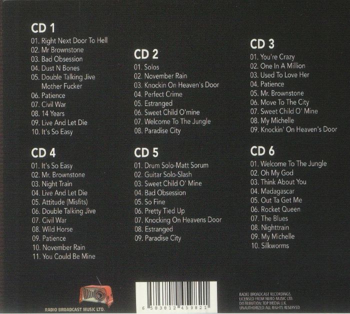 Guns N Roses Rarities Cd At Juno Records