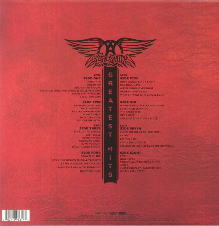 AEROSMITH - Greatest Hits (Deluxe Edition) Vinyl at Juno Records. AEROSMITH - Greatest Hits (Deluxe Edition) Vinyl at Juno Records.