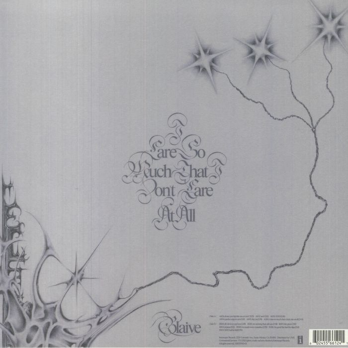 GLAIVE - I Care So Much That I Dont Care At All Vinyl at Juno Records.