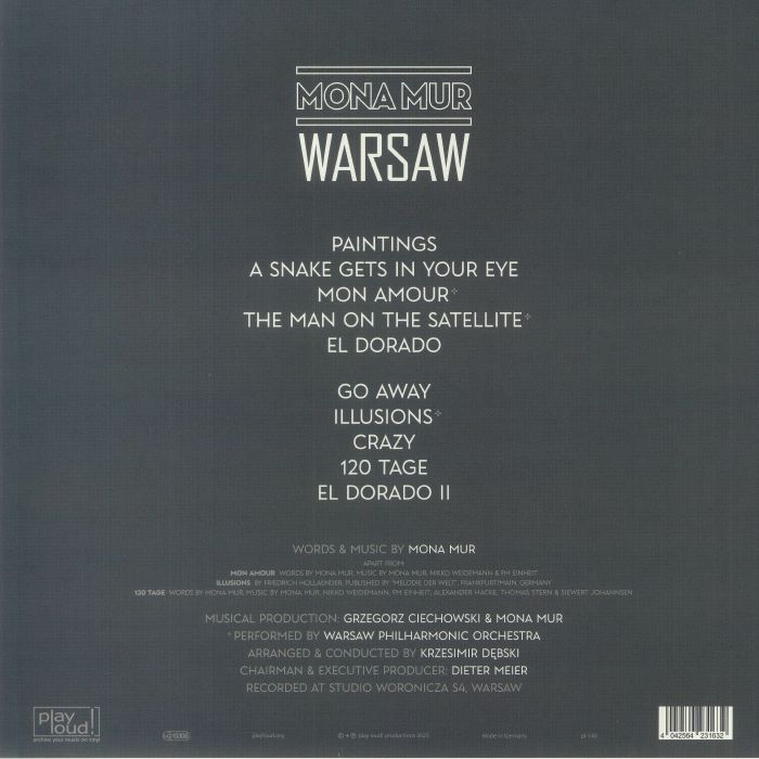 MONA MUR - Warsaw (reissue) Vinyl at Juno Records.