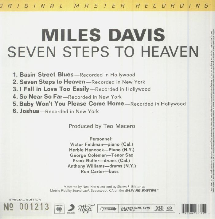 Miles DAVIS - Seven Steps To Heaven CD at Juno Records.