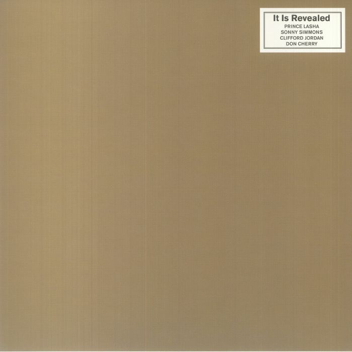 PRINCE LASHA/SONNY SIMMONS/CLIFFORD JORDAN/DON CHERRY - It Is Revealed ...