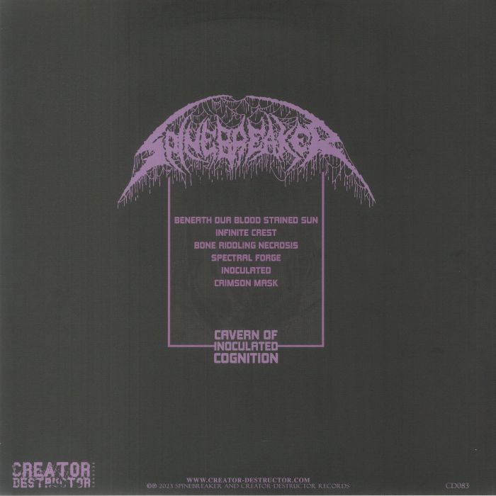 SPINEBREAKER - Cavern Of Inoculated Cognition Vinyl at Juno Records.