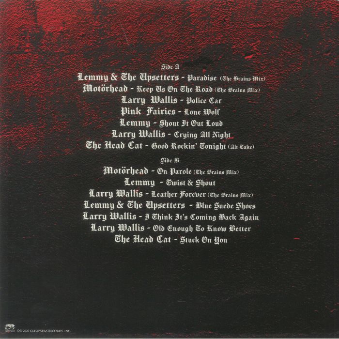 MOTORHEAD/LEMMY/LARRY WALLIS - The Boys Of Ladbroke Grove Vinyl at Juno ...