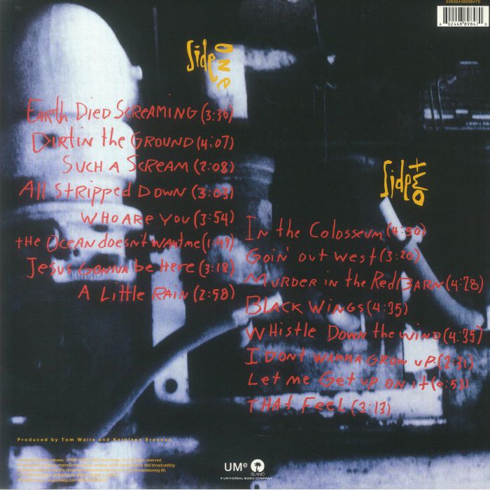 Tom WAITS - Bone Machine (remastered) Vinyl at Juno Records.