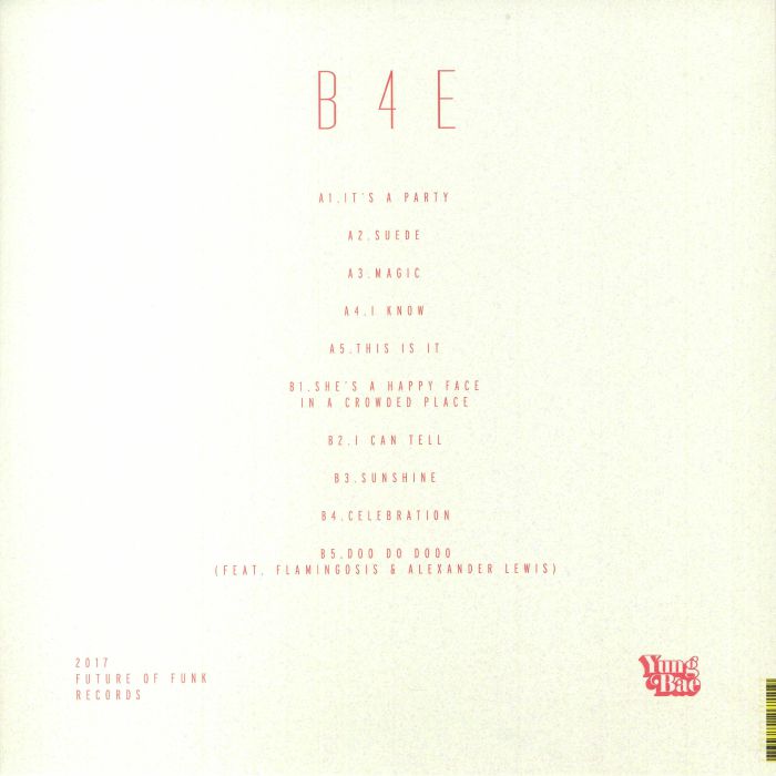 YUNG BAE - B4E Vinyl at Juno Records.