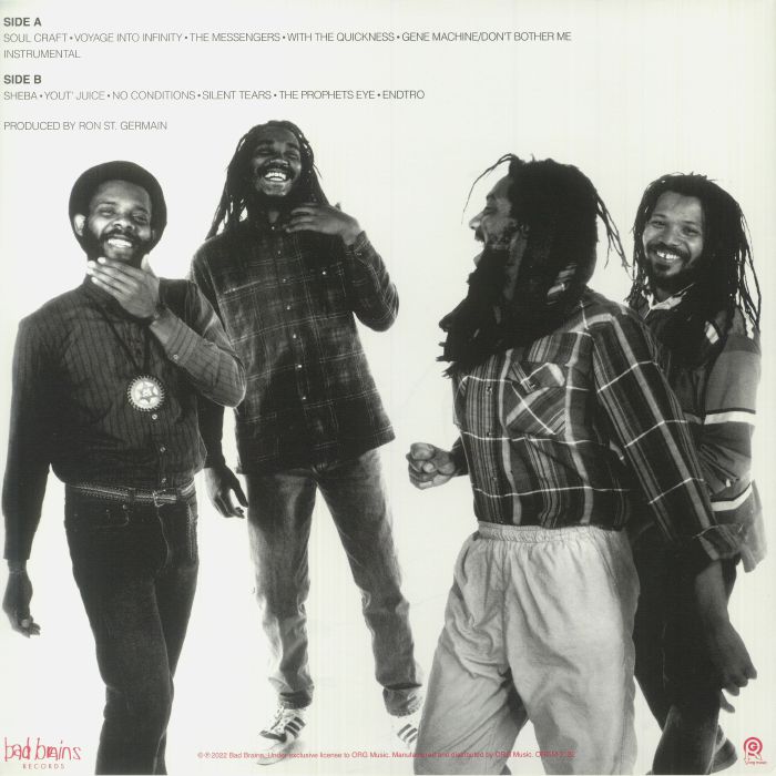 BAD BRAINS - Quickness (remastered) Vinyl at Juno Records.