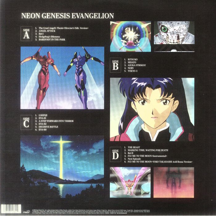 Shiro SAGISU - Neon Genesis Evangelion (Soundtrack) (reissue) Vinyl at ...