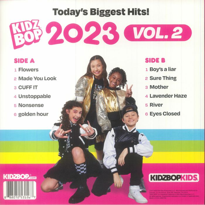 KIDZ BOP KIDS - Kidz Bop 2023 Vol 2 Vinyl at Juno Records.