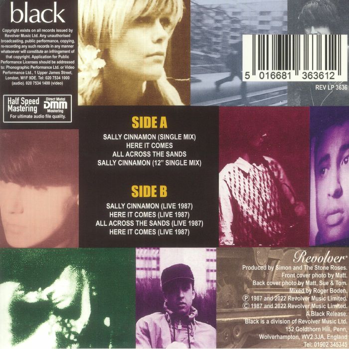 The STONE ROSES - Sally Cinnamon & Live (35th Anniversary Special ...