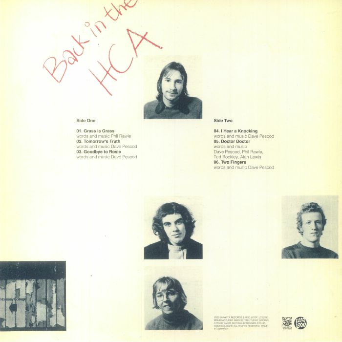 BOWES ROAD BAND - Back In The HCA Vinyl at Juno Records.