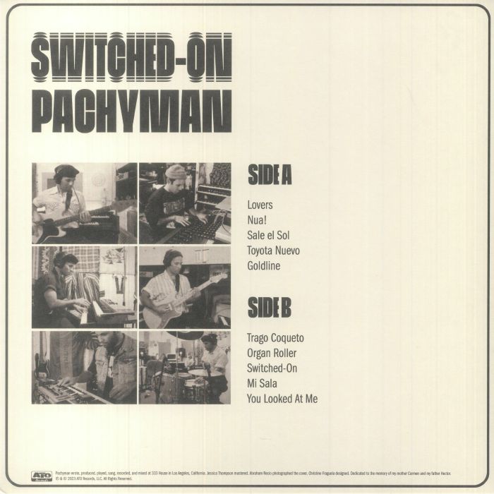 PACHYMAN - Switched On Vinyl at Juno Records.