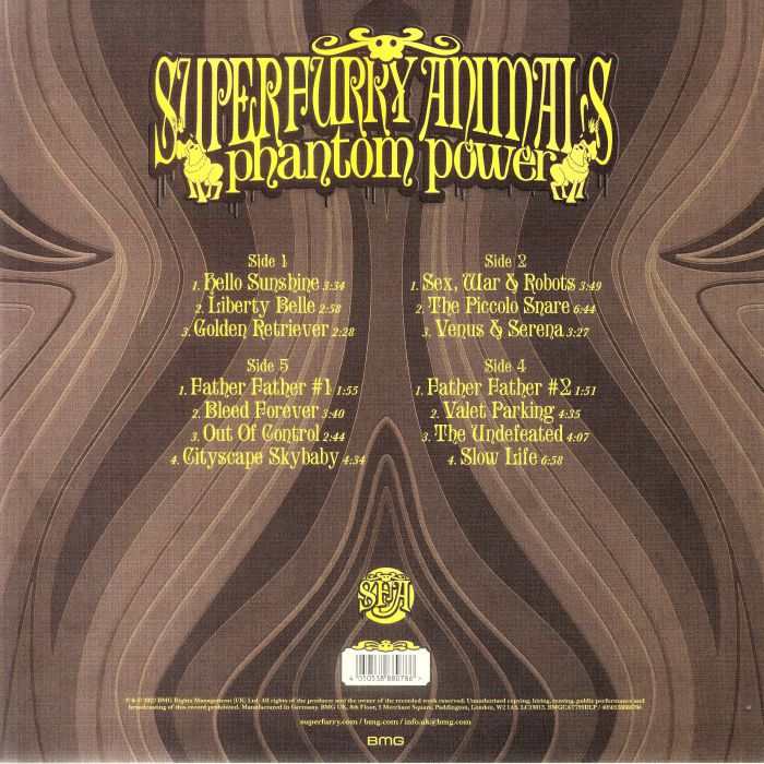 SUPER FURRY ANIMALS - Phantom Power (remastered) Vinyl at Juno Records.